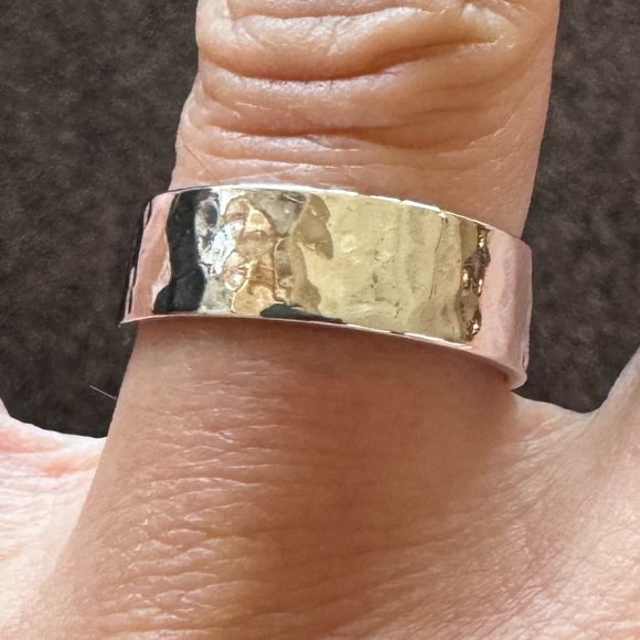 James Avery | Jewelry | James Avery Hammered Sterling Silver Ring ...